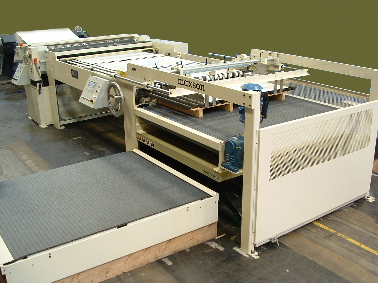 MAXSON SDFK Dual Knife Sheeter - Maxson Automatic